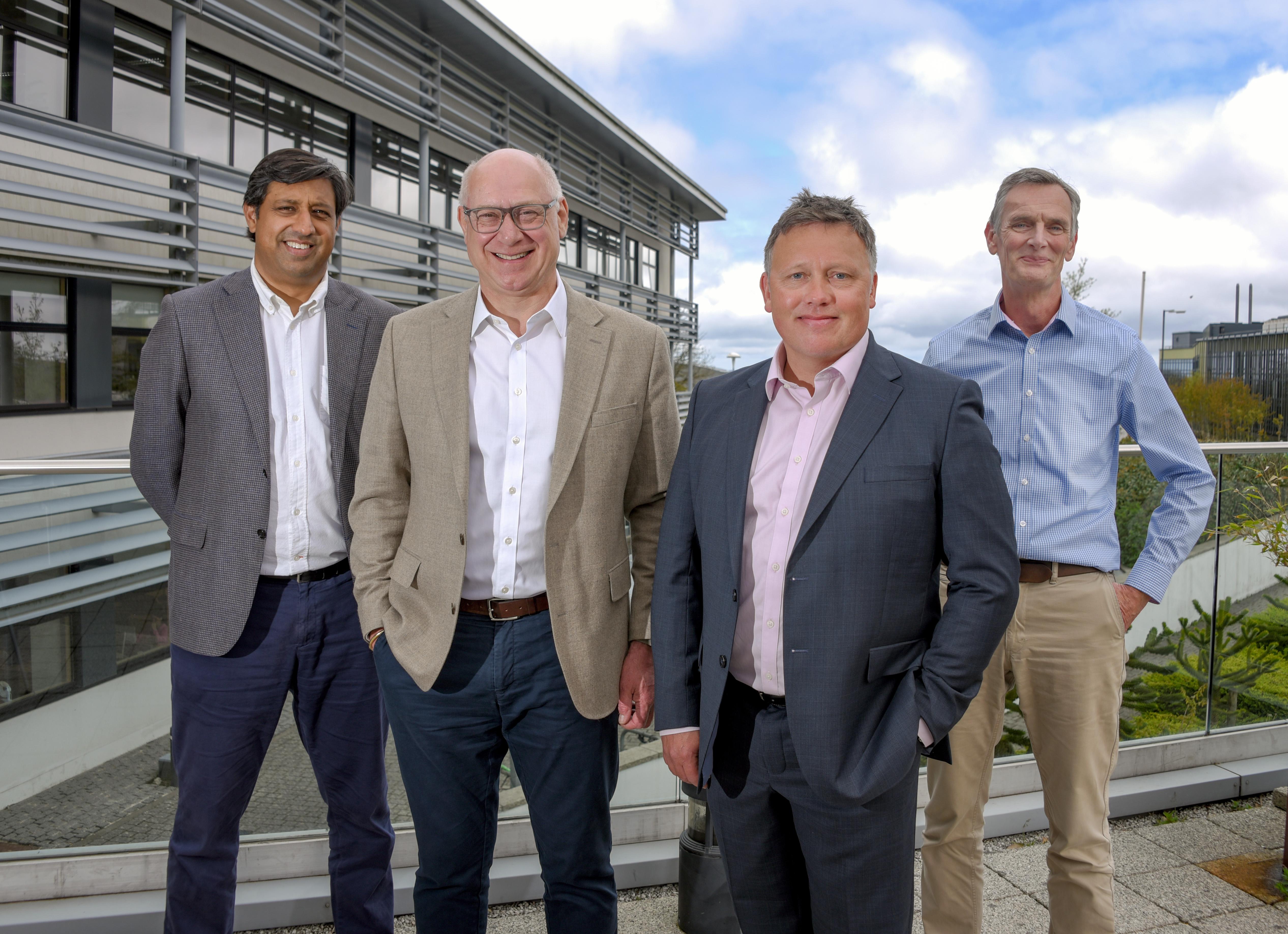 (Left to right) Varshan Gokool, Chief Financial Officer; Jeremy ...
