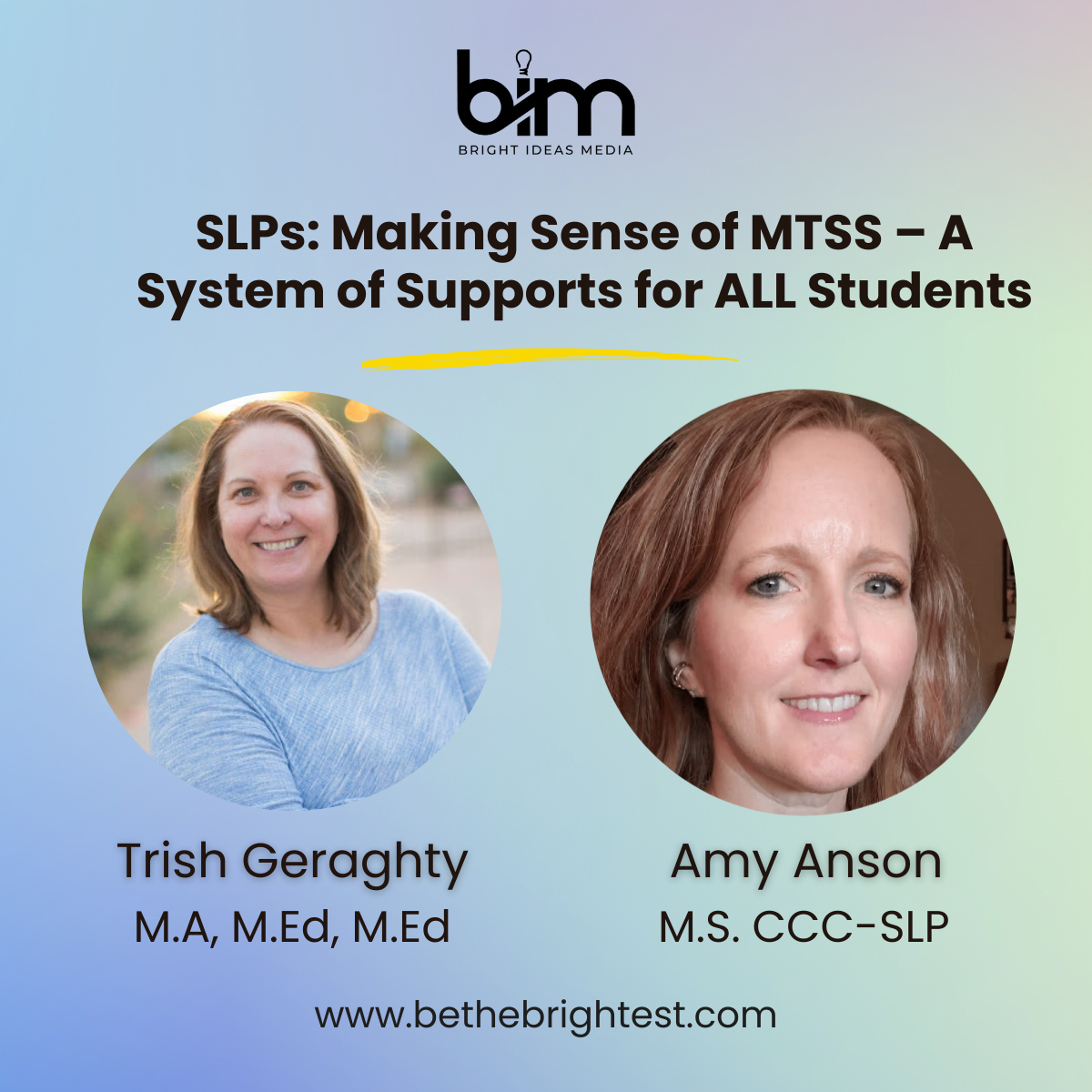 SLPs: Making Sense of MTSS – A System of Supports for ALL Students