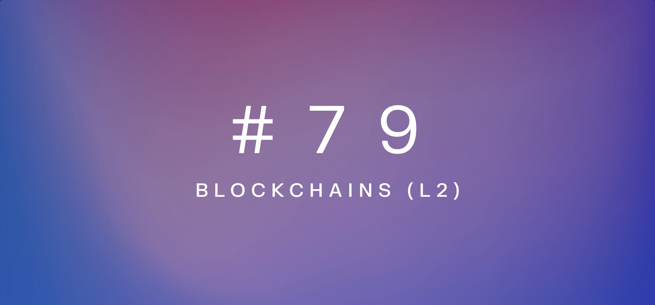 Blockchains (L2) – Weekly fundamentals #79 | Token Terminal