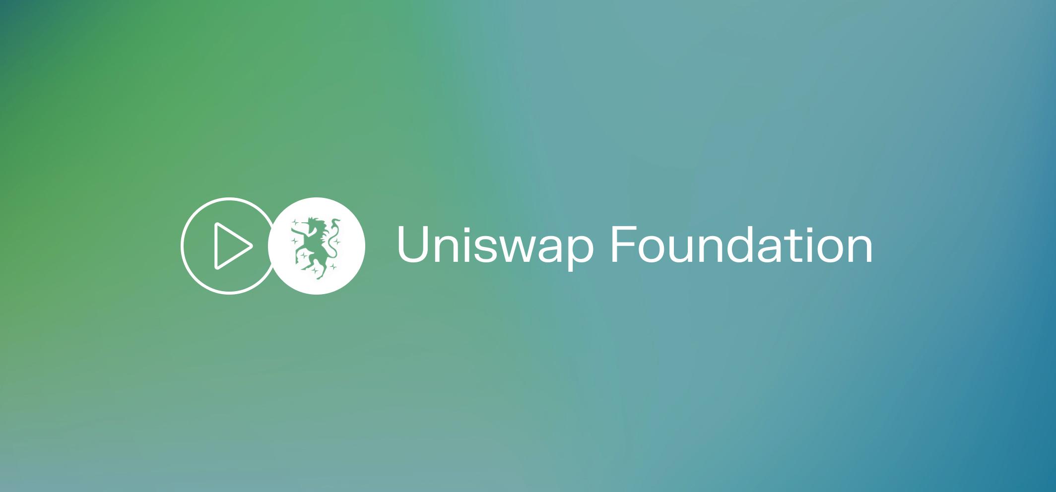 Uniswap Foundation – Innovation, developers, Uniswap v4 ...
