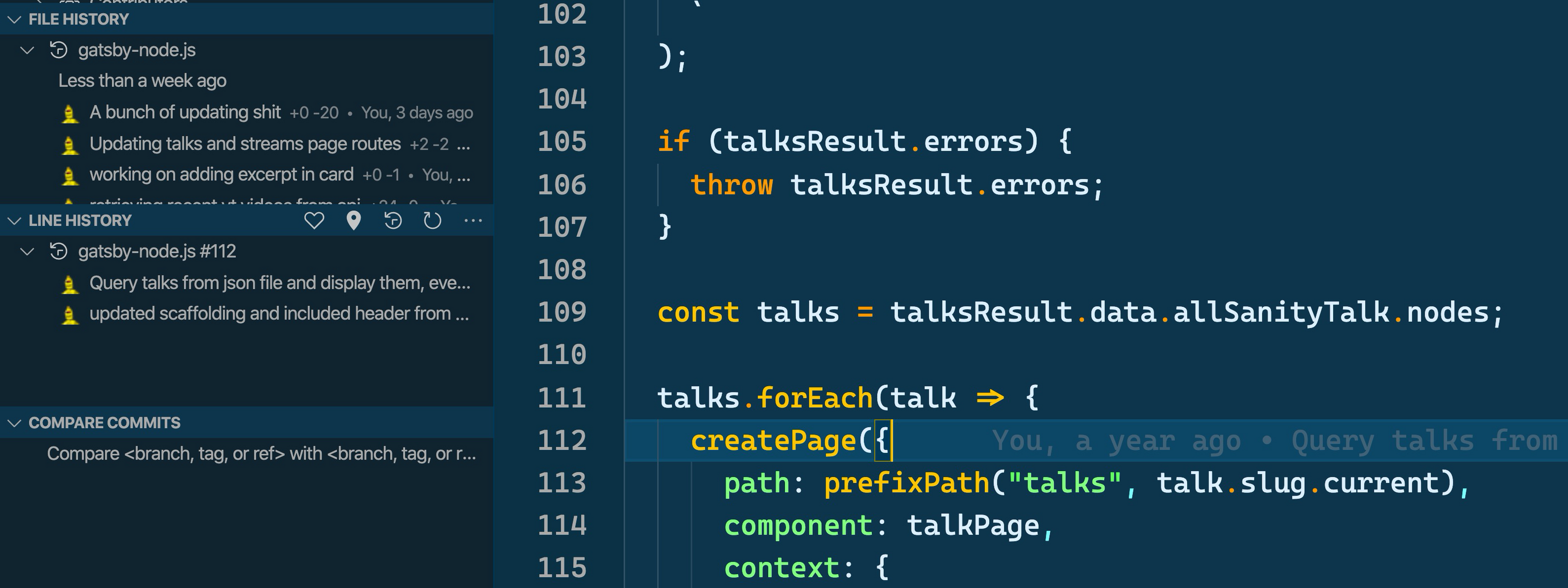 Supercharge Your Git Workflow With The Gitlens Vs Code Extension James Q Quick