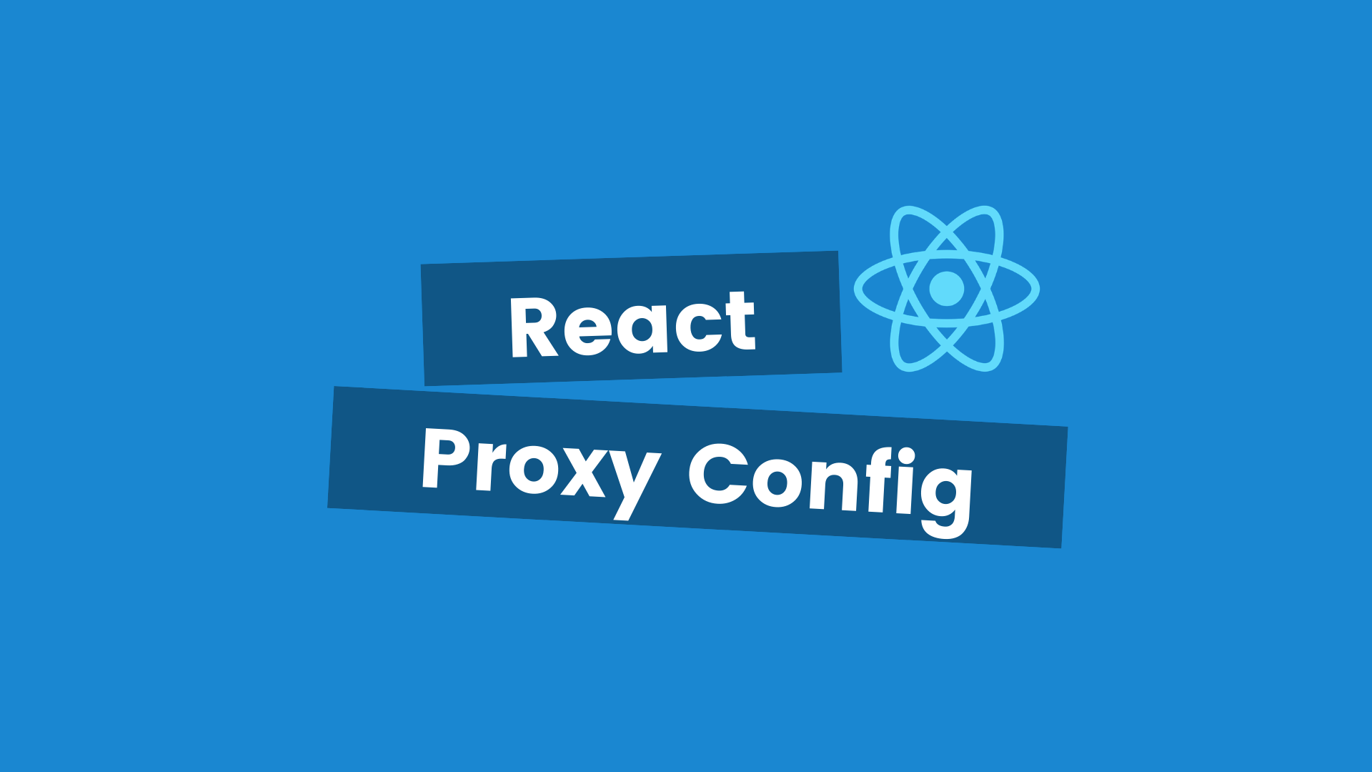 Configure A Proxy In React James Q Quick
