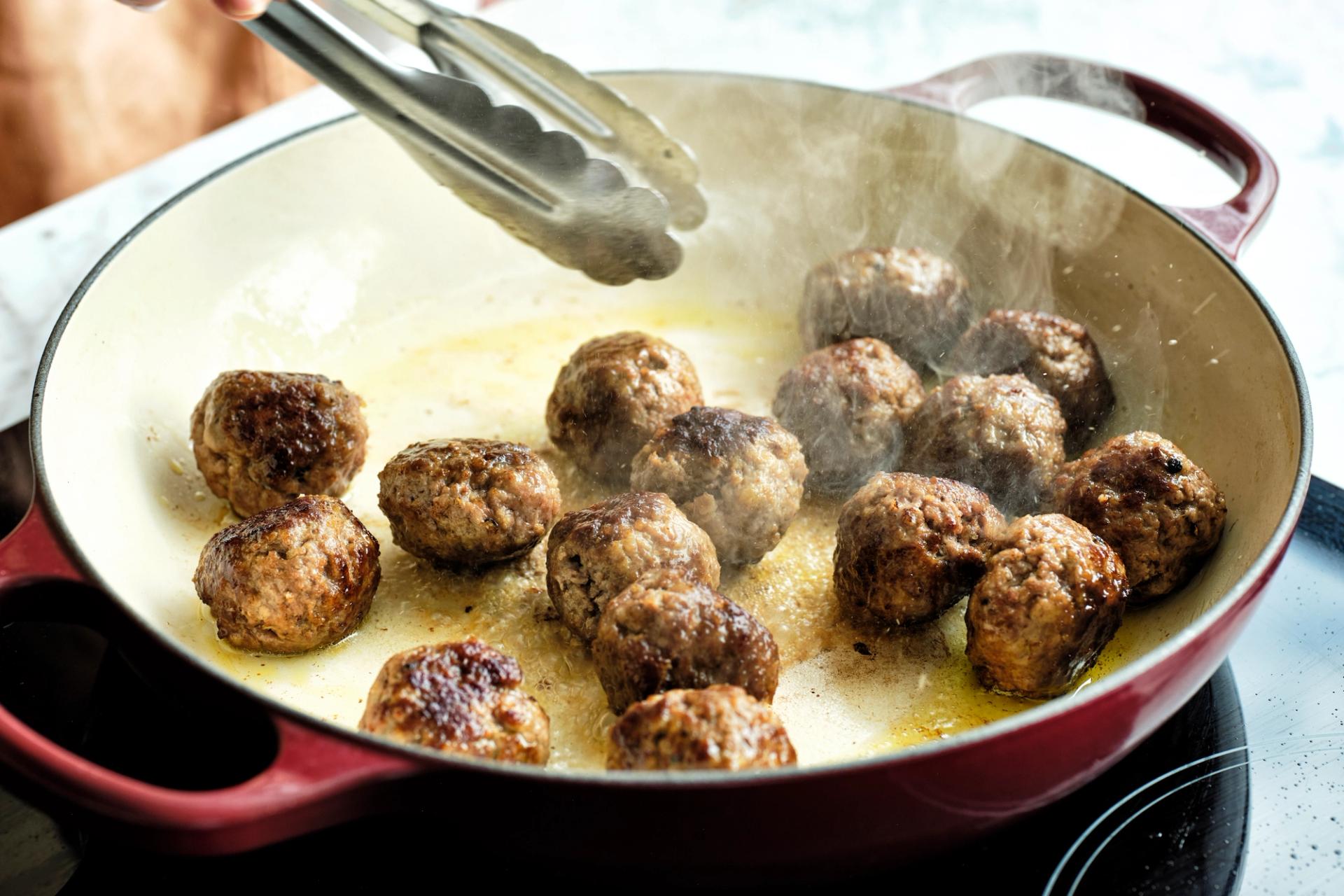 Greek Beef Kofta with Lemon Dill Rice