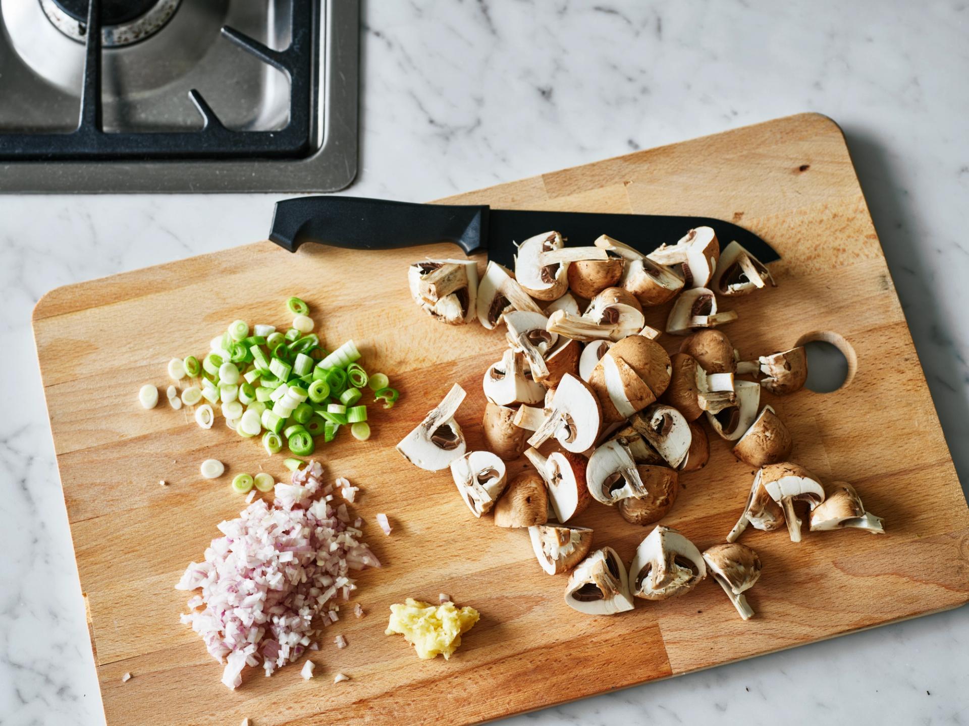Beef and Mushroom Stew with Spring Onion Mash