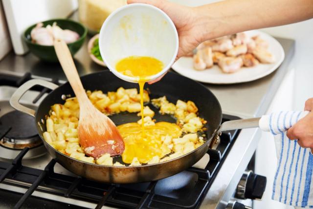 Chicken, Pineapple and Snow Pea Fried Rice