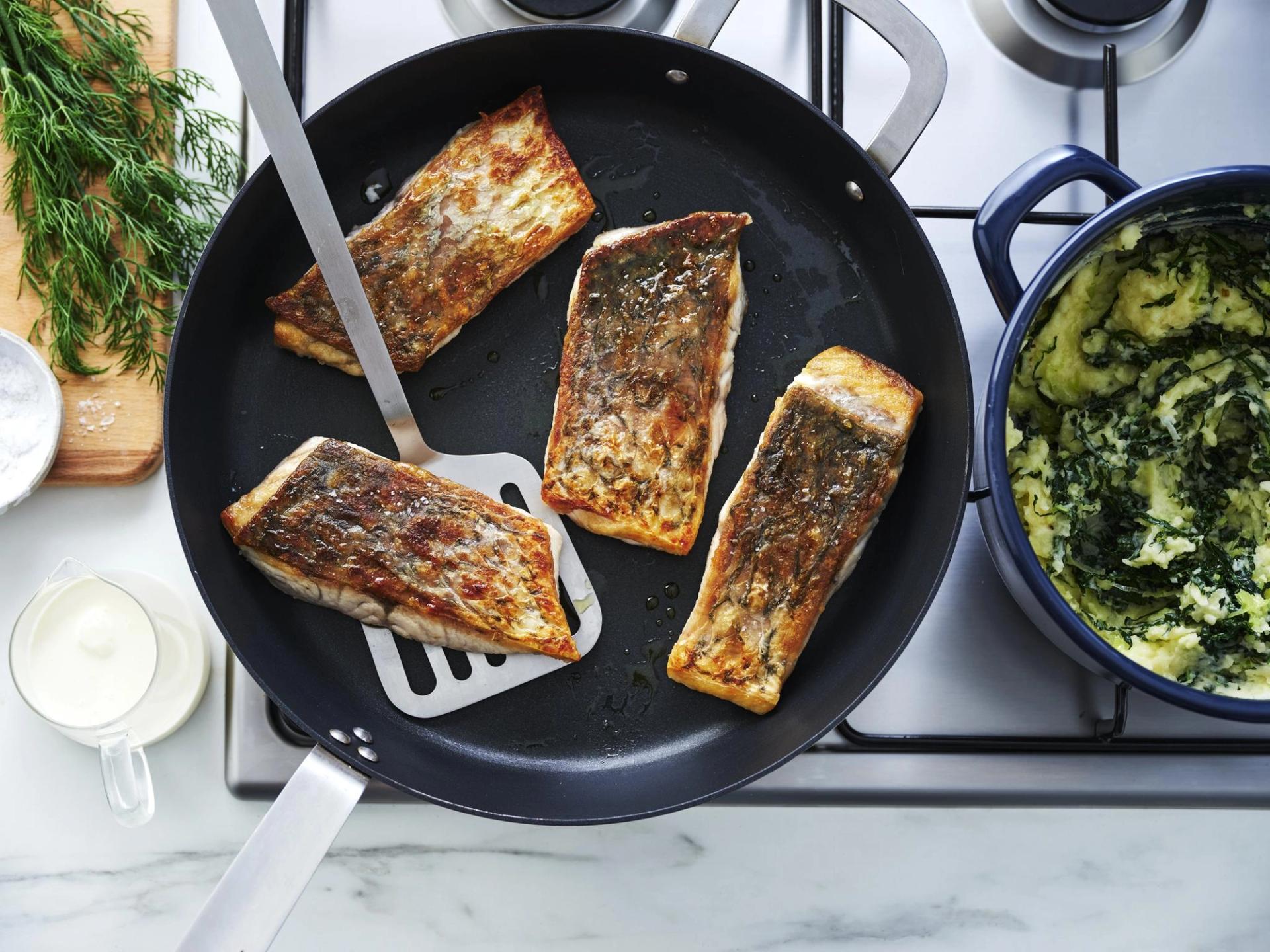 Pan-Fried Barramundi with Lemon Butter Sauce