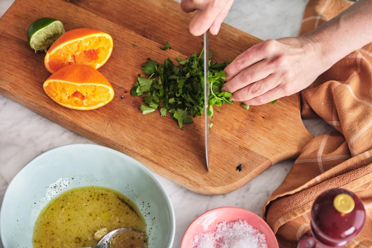 Kangaroo Steak Tacos with Mojo Verde and Slaw