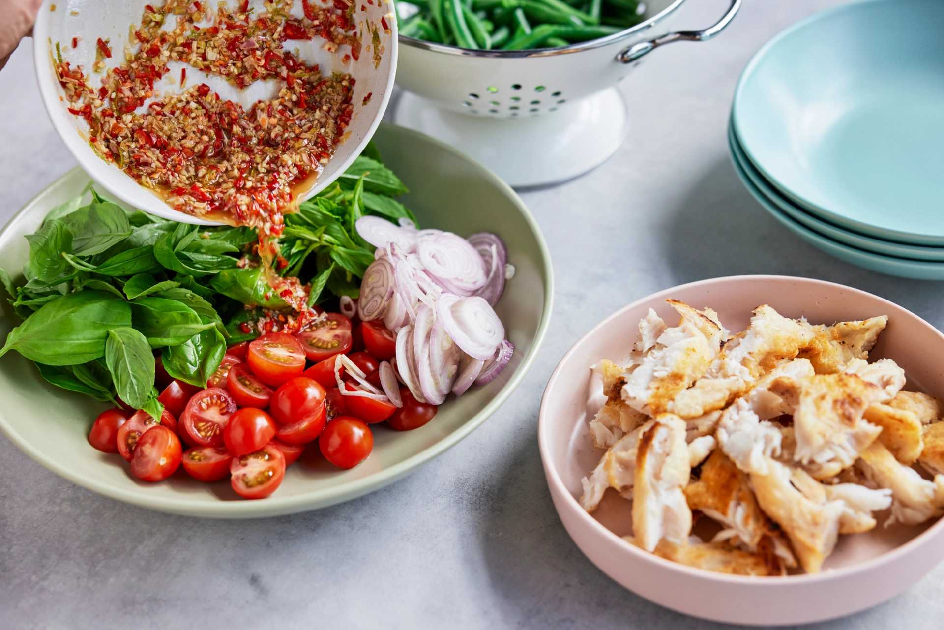 Crispy Lemongrass Fish Larb