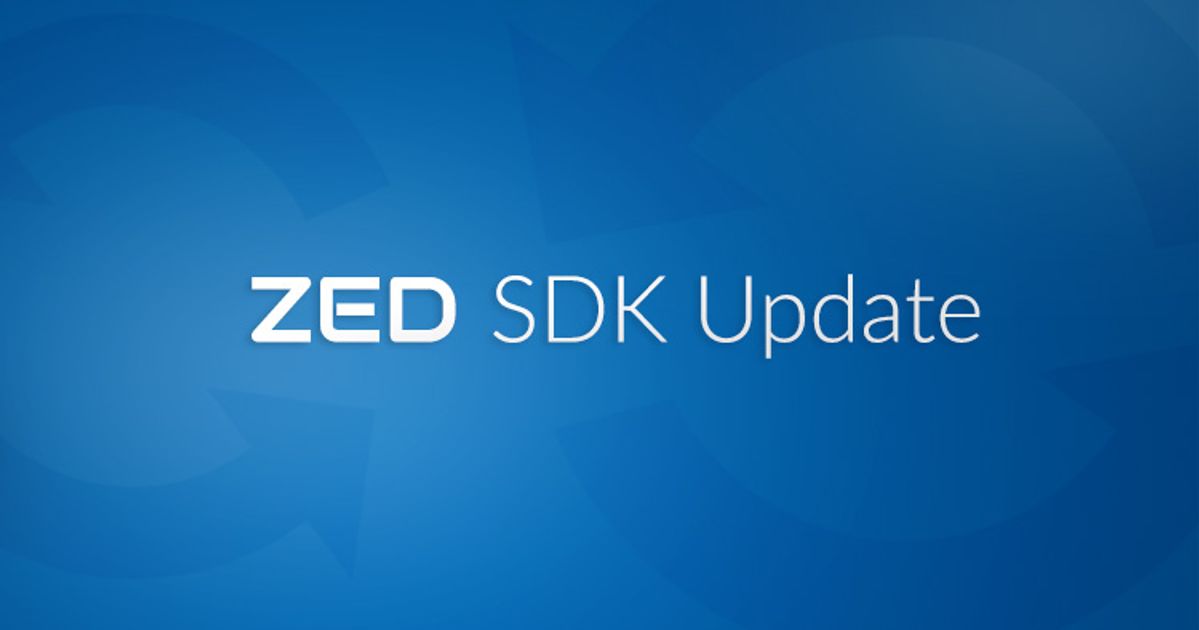 New ZED SDK 0.9 Adds Jetson TK1 and ROS Support | Stereolabs