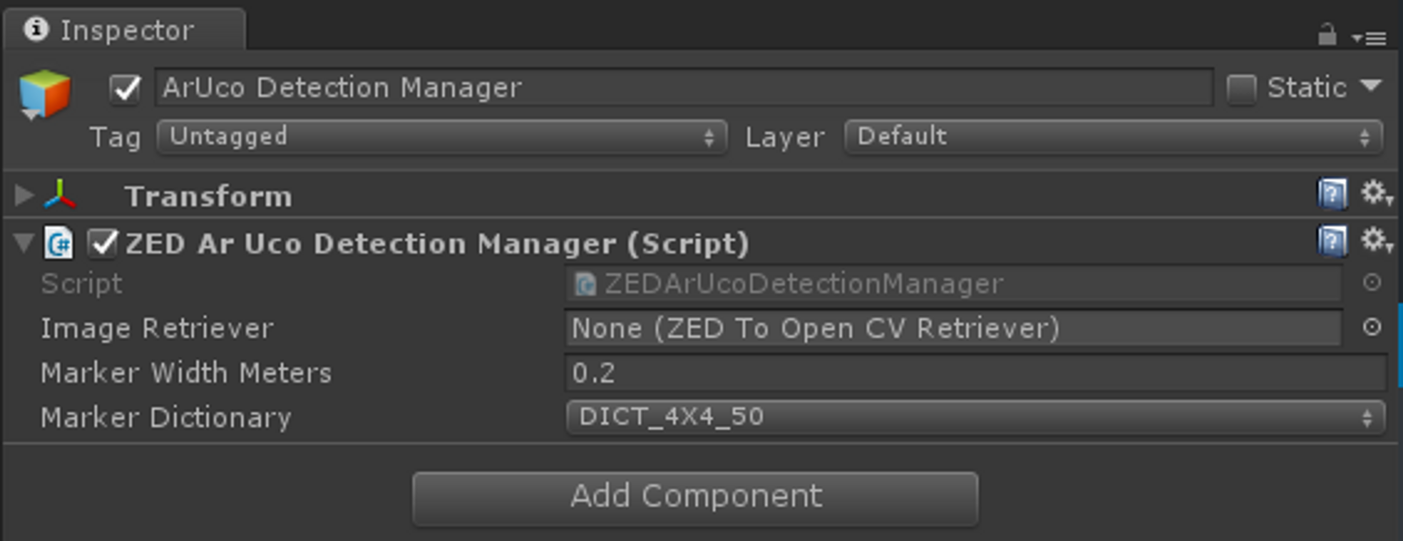 How To Detect Markers With Opencv And Zed In Unity Stereolabs
