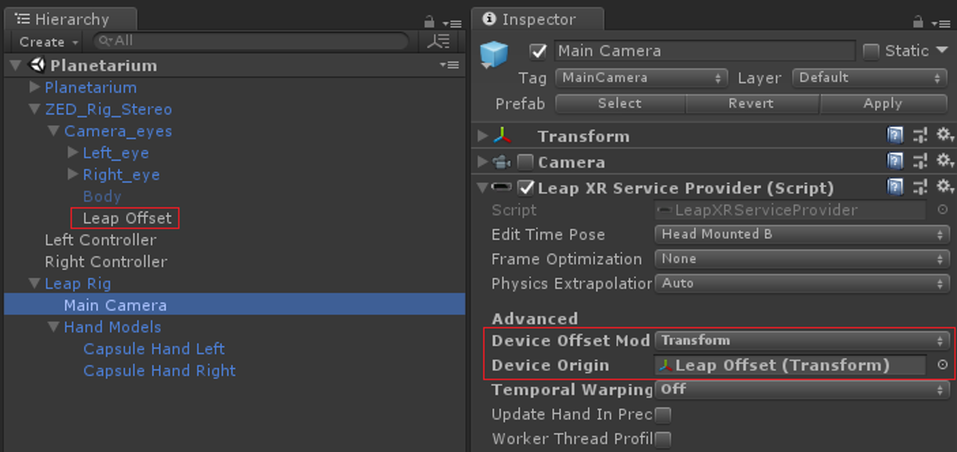 Using Leap Motion and ZED Mini for AR Hand Tracking | Stereolabs