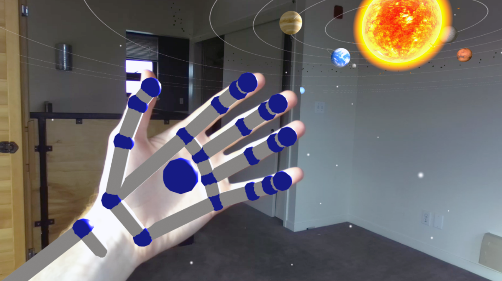 Using Leap Motion and ZED Mini for AR Hand Tracking | Stereolabs