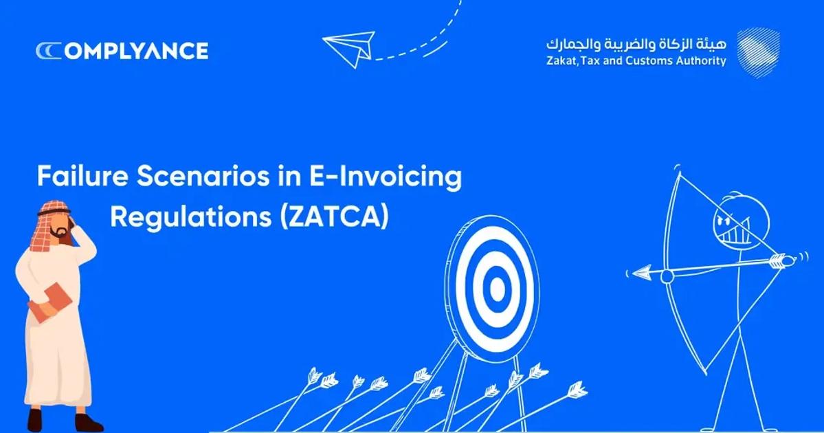 Failure Scenarios in E-Invoicing Regulations (ZATCA)