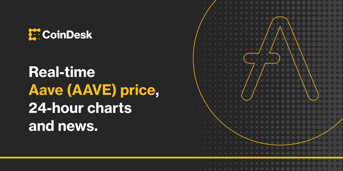 Aave Price | AAVE Price Index and Live Chart - CoinDesk