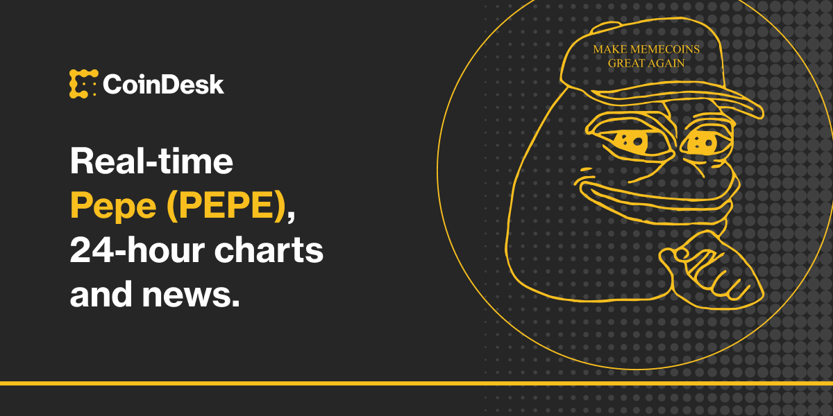 Pepe | Pepe Price and Live Chart - CoinDesk