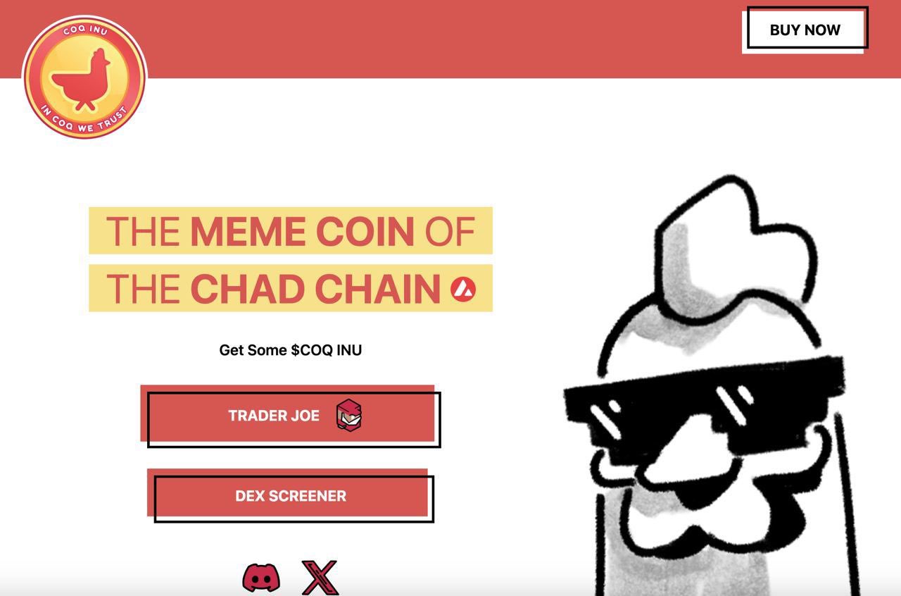 Trader Turns $450 into $2M Betting on Avalanche Meme Coin Coq Inu