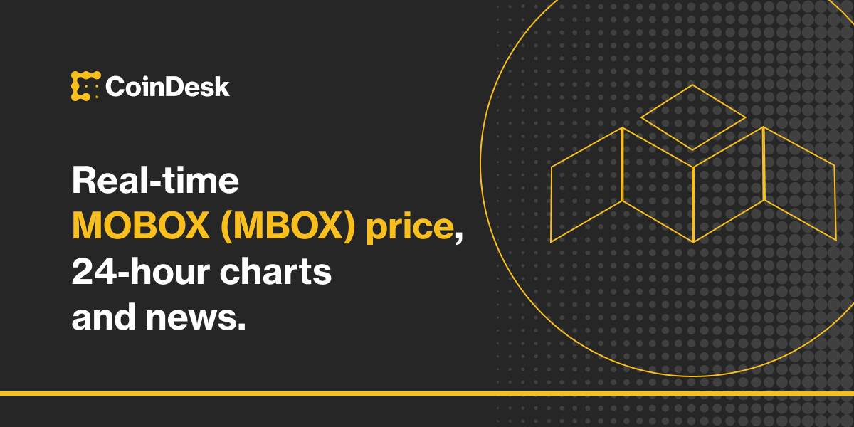 MOBOX Price | MBOX Price and Live Chart - CoinDesk
