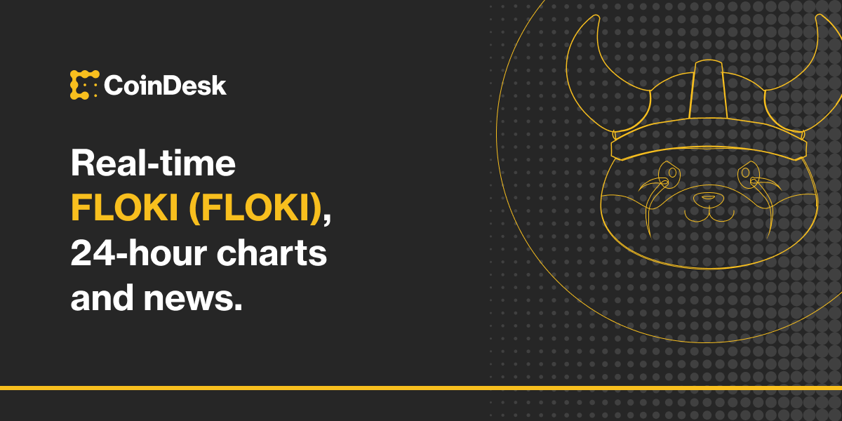 FLOKI Price | FLOKI Price and Live Chart - CoinDesk FLOKI Price | FLOKI Price and Live Chart - CoinDesk