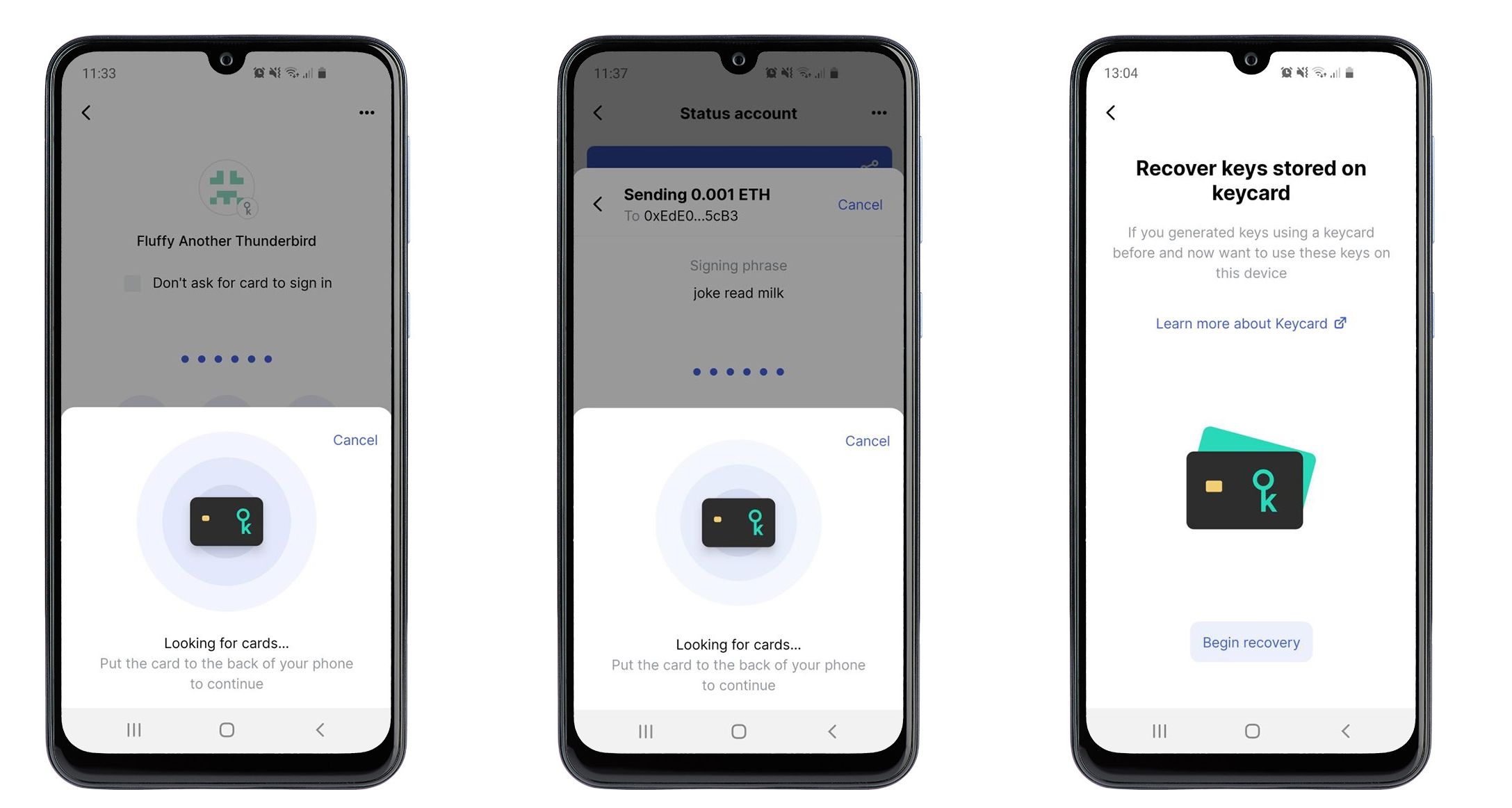Status Keycard Now Works With Android Mobile Devices