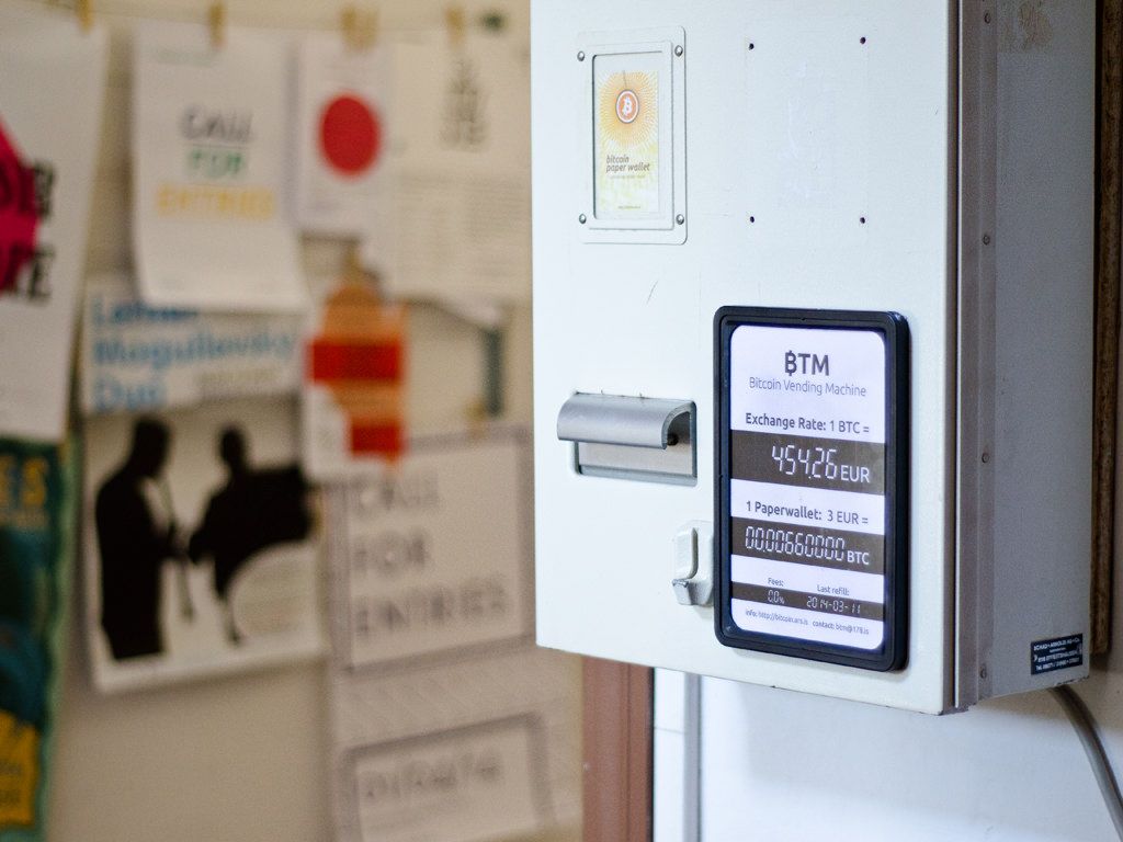 Was This $200 Vending Machine the World’s First Bitcoin ATM?