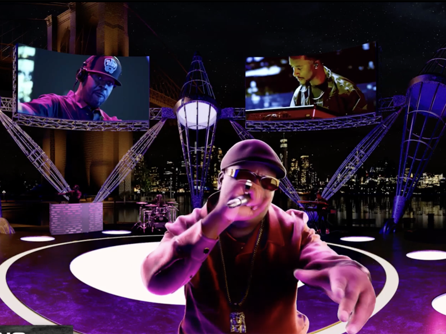 Notorious B.I.G. in the Limelight in Metaverse VR Concert Experience