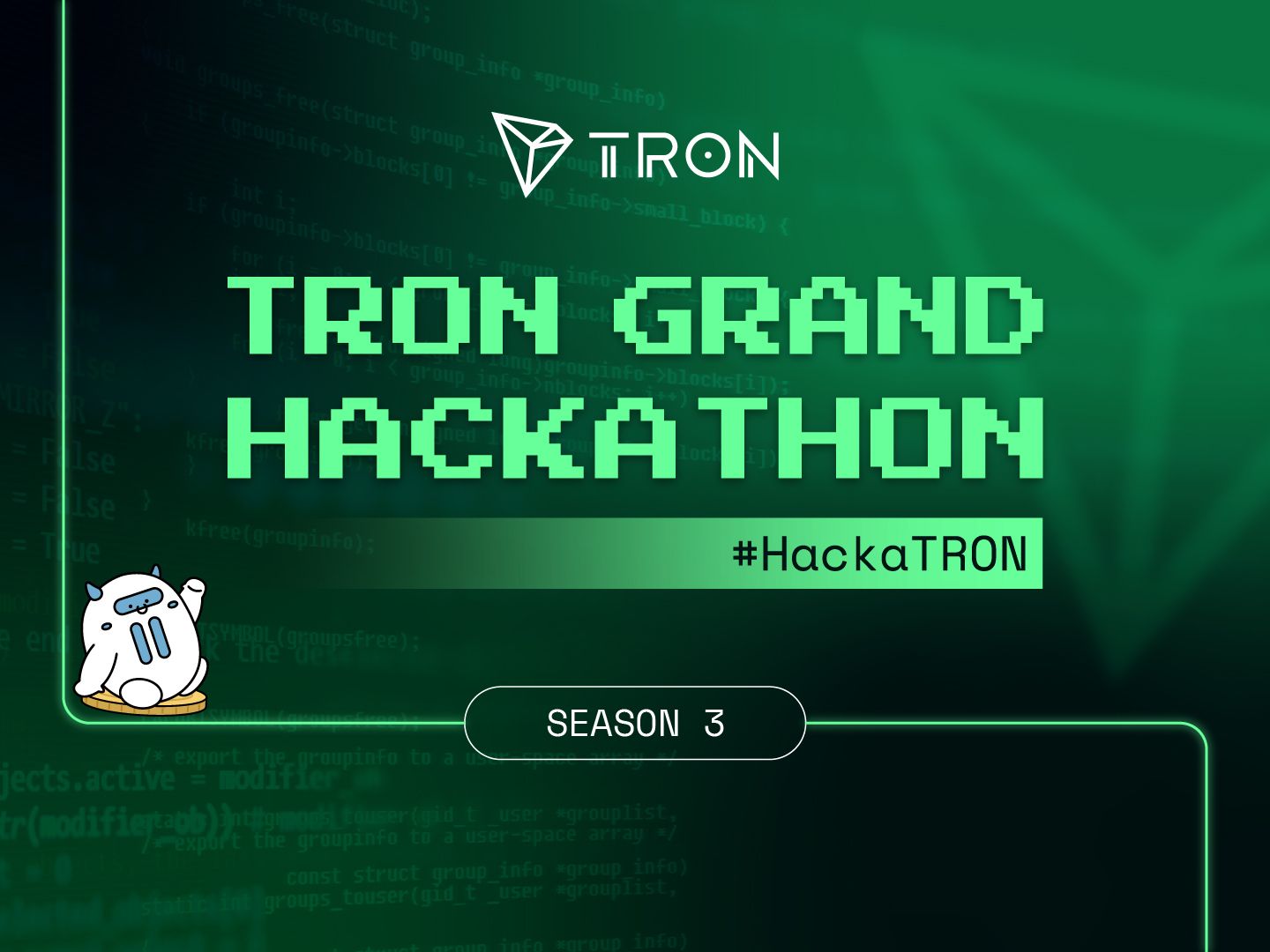 The Tron Grand Hackathon 2022 Is Back for Season 3