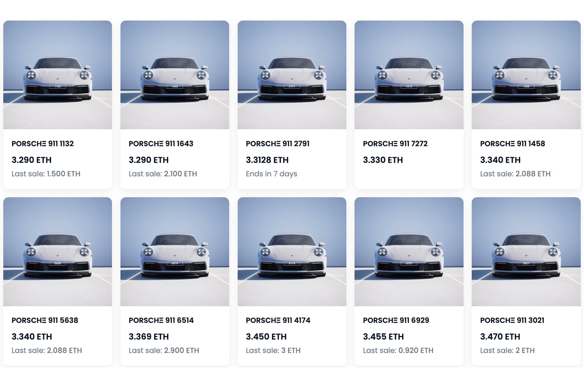 Porsche NFT Floor Price Races Up Following Bumpy Mint