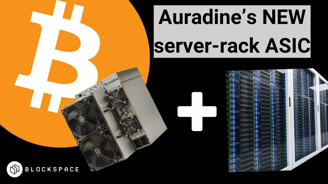 THE MINING POD: Auradine’s AH3880 Server Rack ASIC Miner w/ Sanjay ...