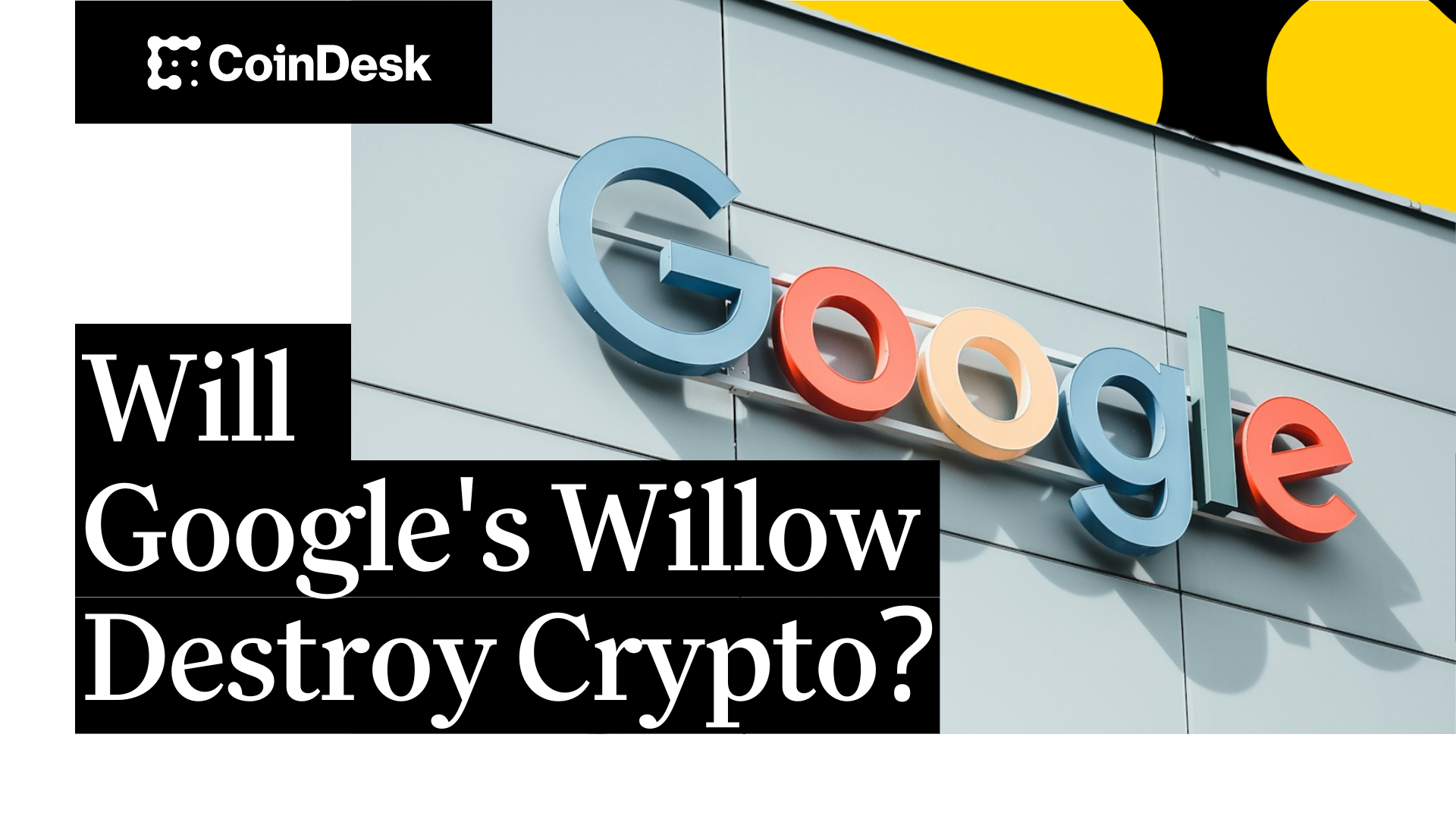 Will Google's Willow Quantum Computing Chip Destroy Crypto? | CoinDesk Videos