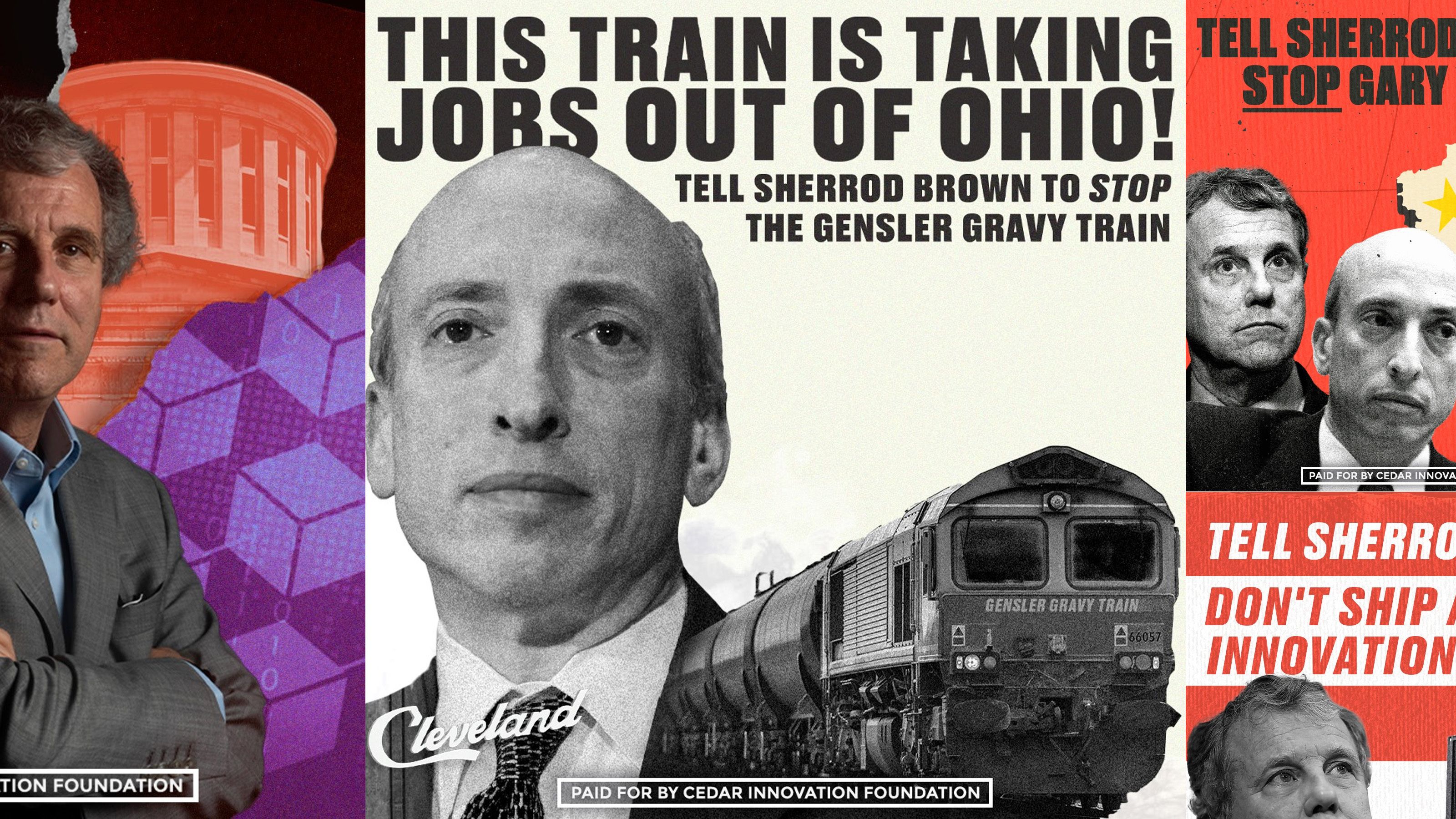 Anonymous Crypto Interests Bombard Key Senator Sherrod Brown With ...