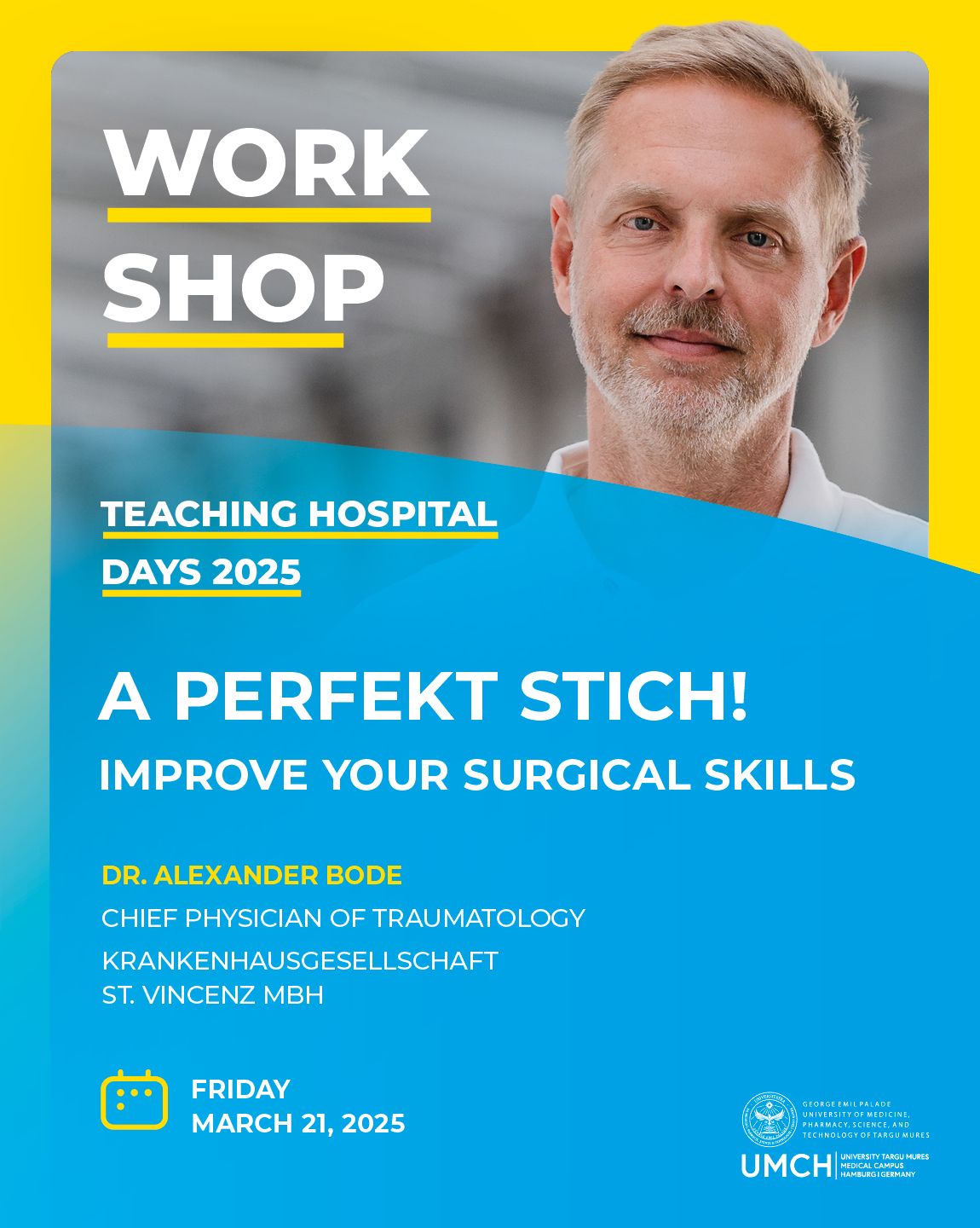 Workshop with Dr. Alexander Bode | UMCH University