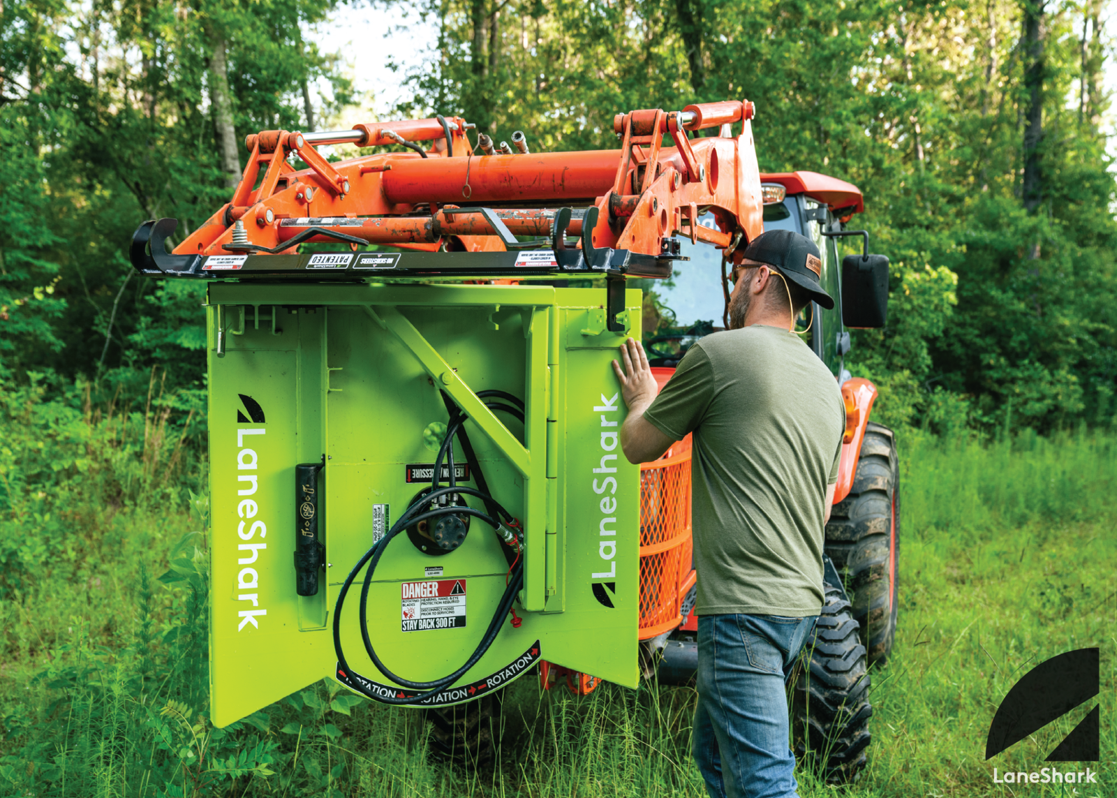 Lane Shark Brush Cutters for Sale in Louisiana | Tractor-Mounted Rotary ...
