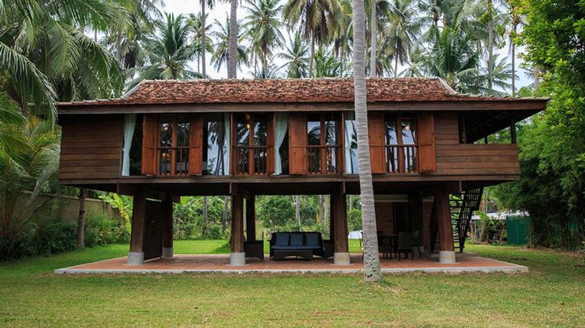 elevated native house design