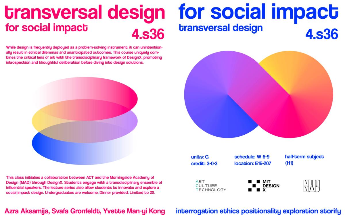 Design Courses at MIT | Morningside Academy for Design