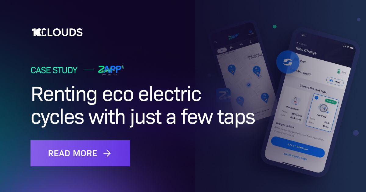 Zapp Ride Share Case Study - Cycle Rental Mobile App
