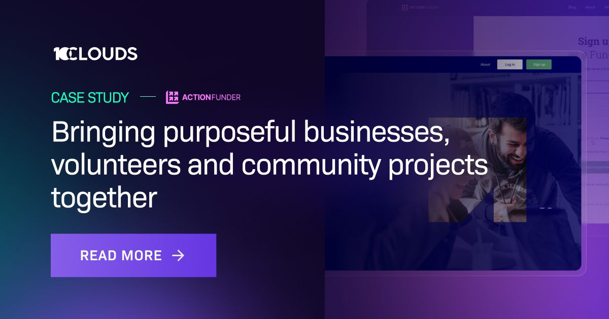 ActionFunder Case Study - Minimum viable product that works