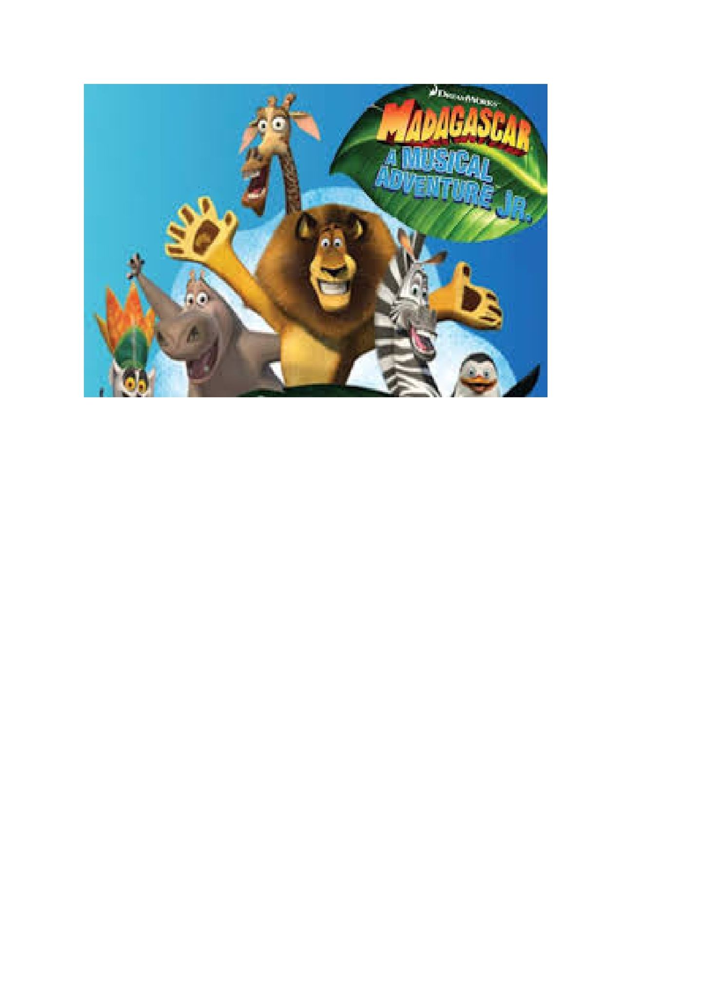 Madagascar jr - Rådhus-teatret Kongsvinger