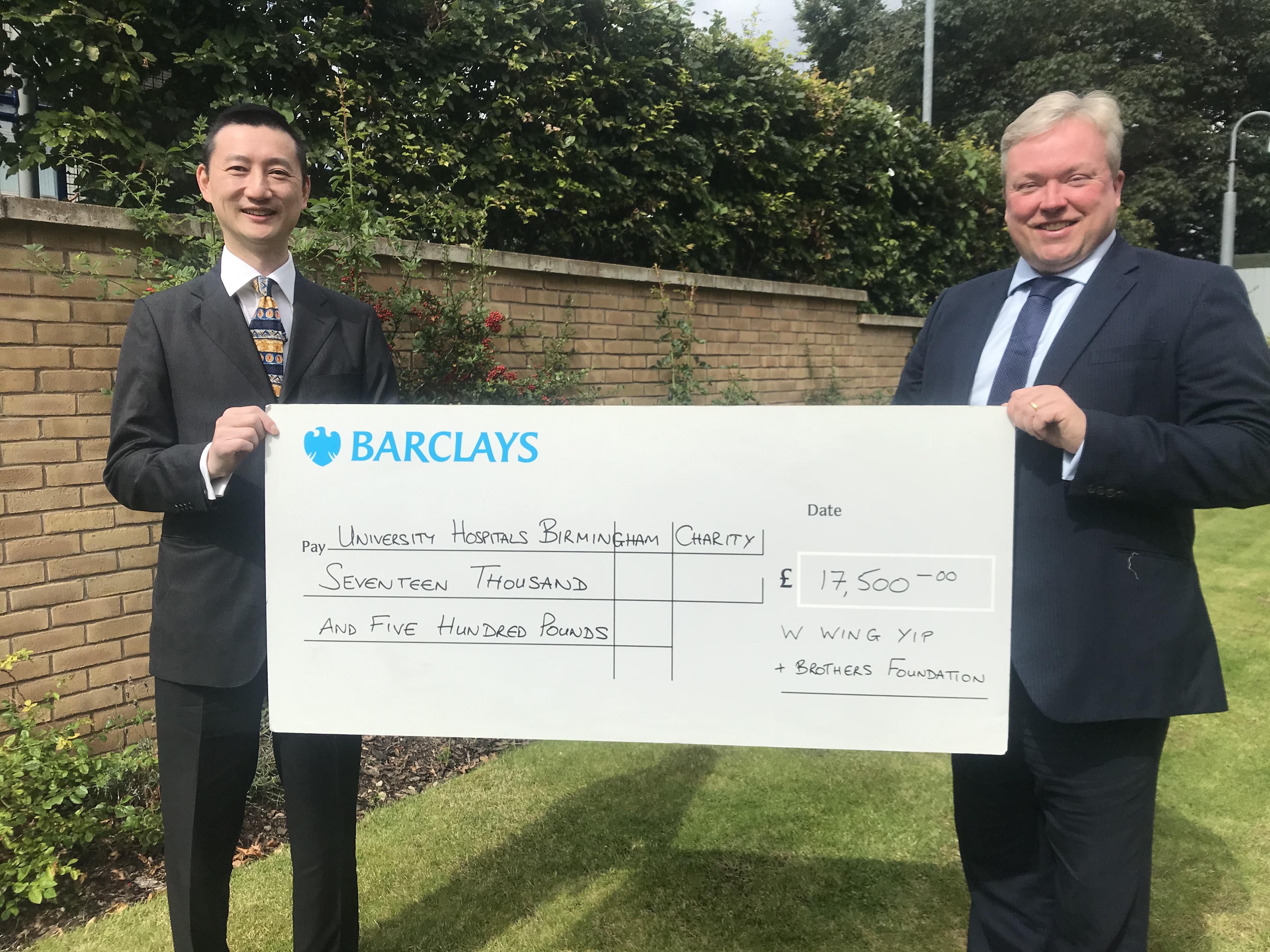 W Wing Yip and Brothers Foundation funds new technology for Parkinson’s ...