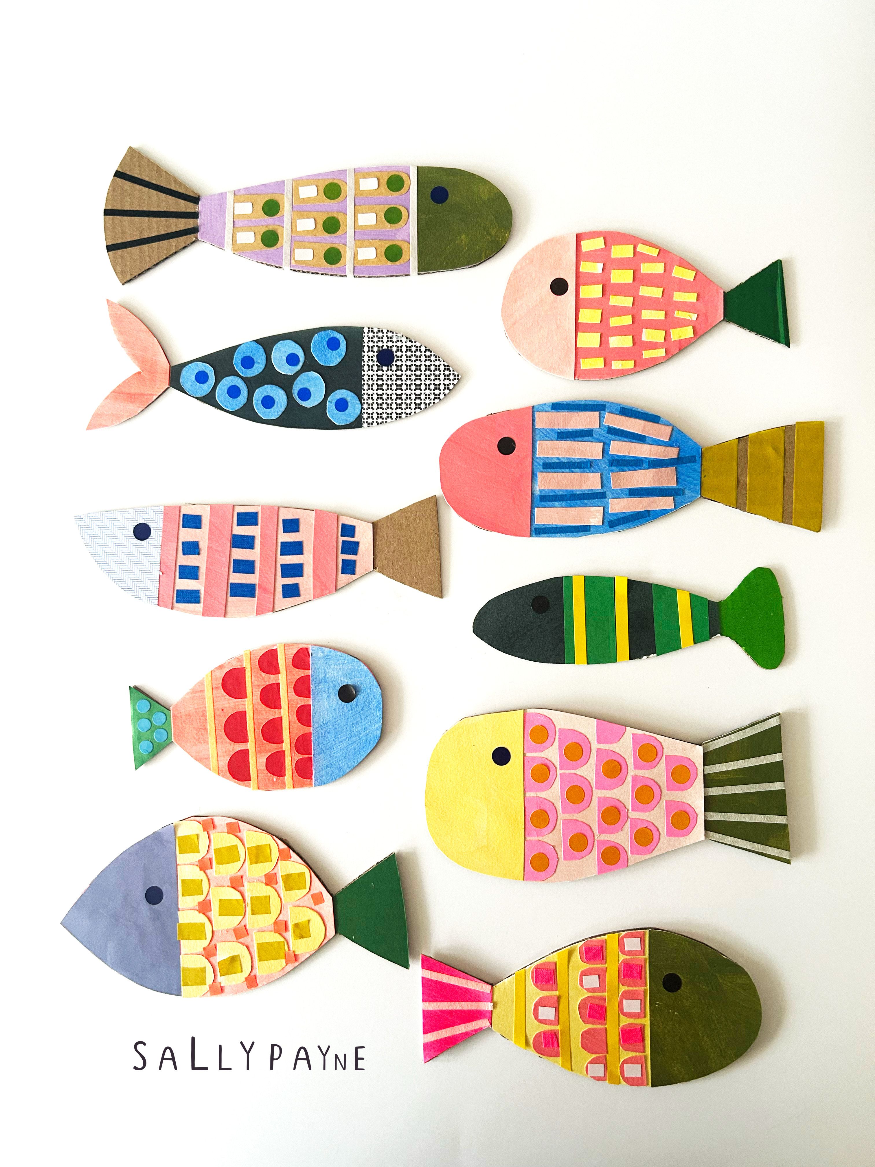 Fish | Scrapbook | Sally Payne