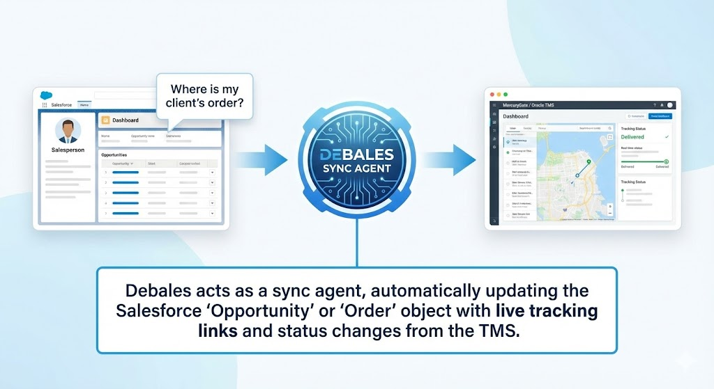 Live Shipment Status in Salesforce: MercuryGate/Oracle TMS Sync ...