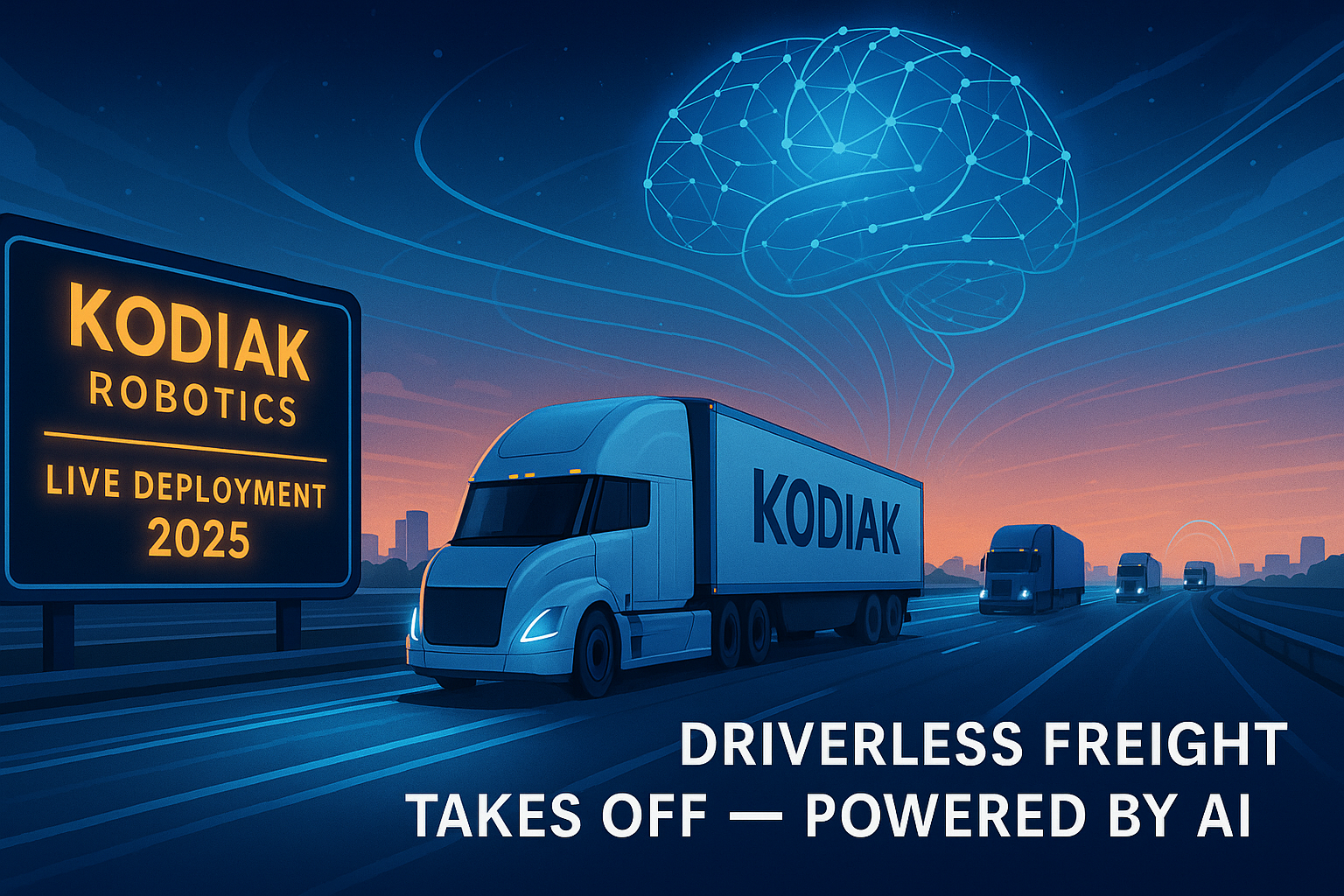Kodiak Robotics & the Autonomous Semi Truck Market in 2025 | Debales AI