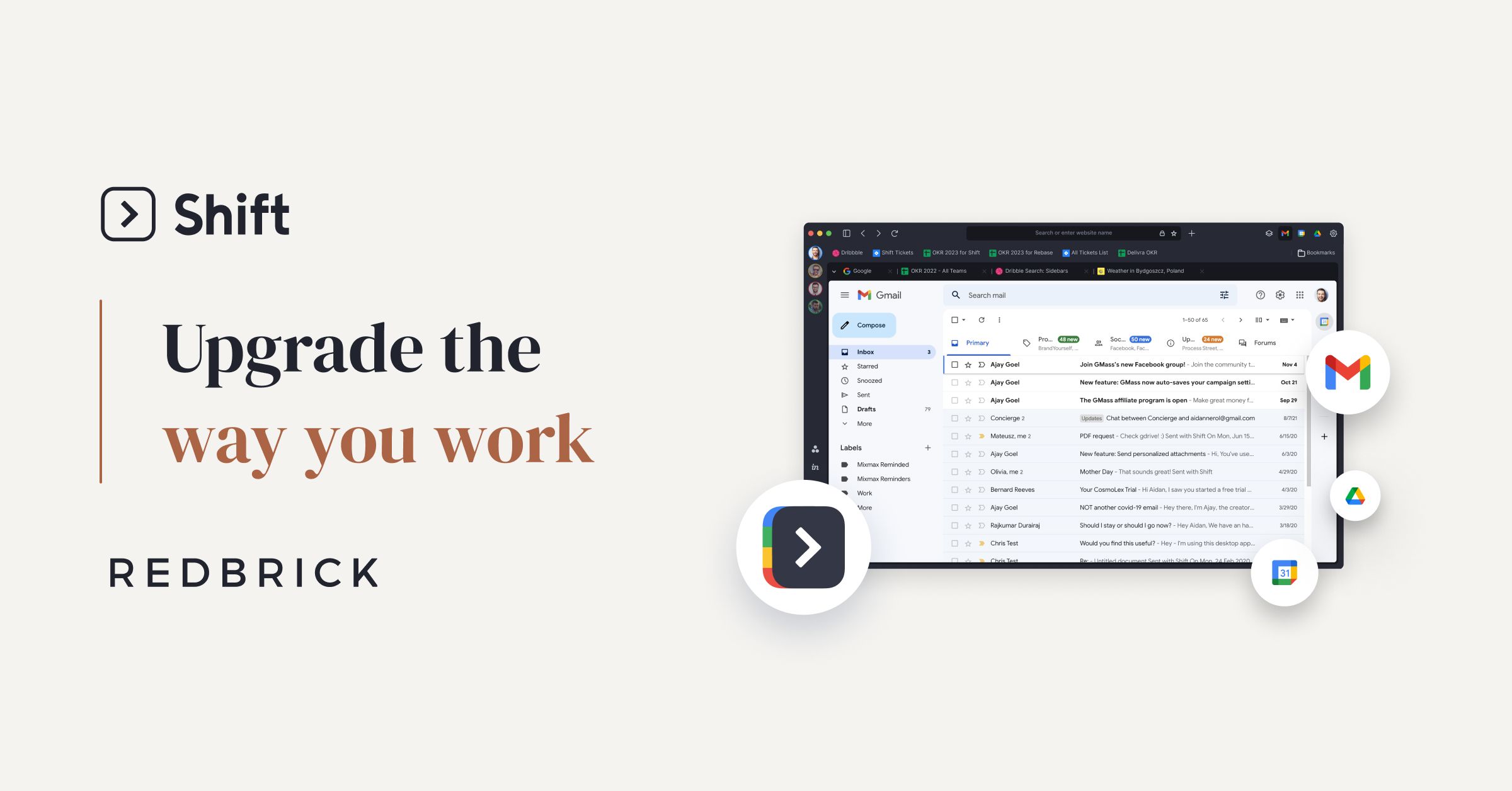 Redbrick | Shift | The Browser That Makes You More Productive