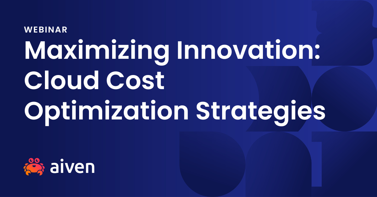 Maximizing Innovation: Cloud Cost Optimization Strategies