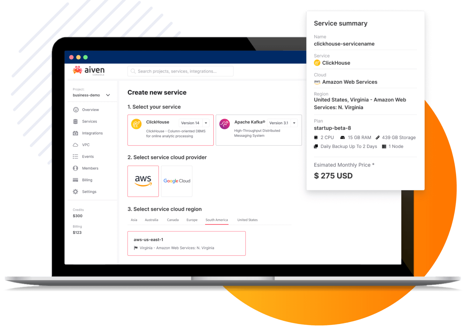Managed ClickHouse database | Aiven