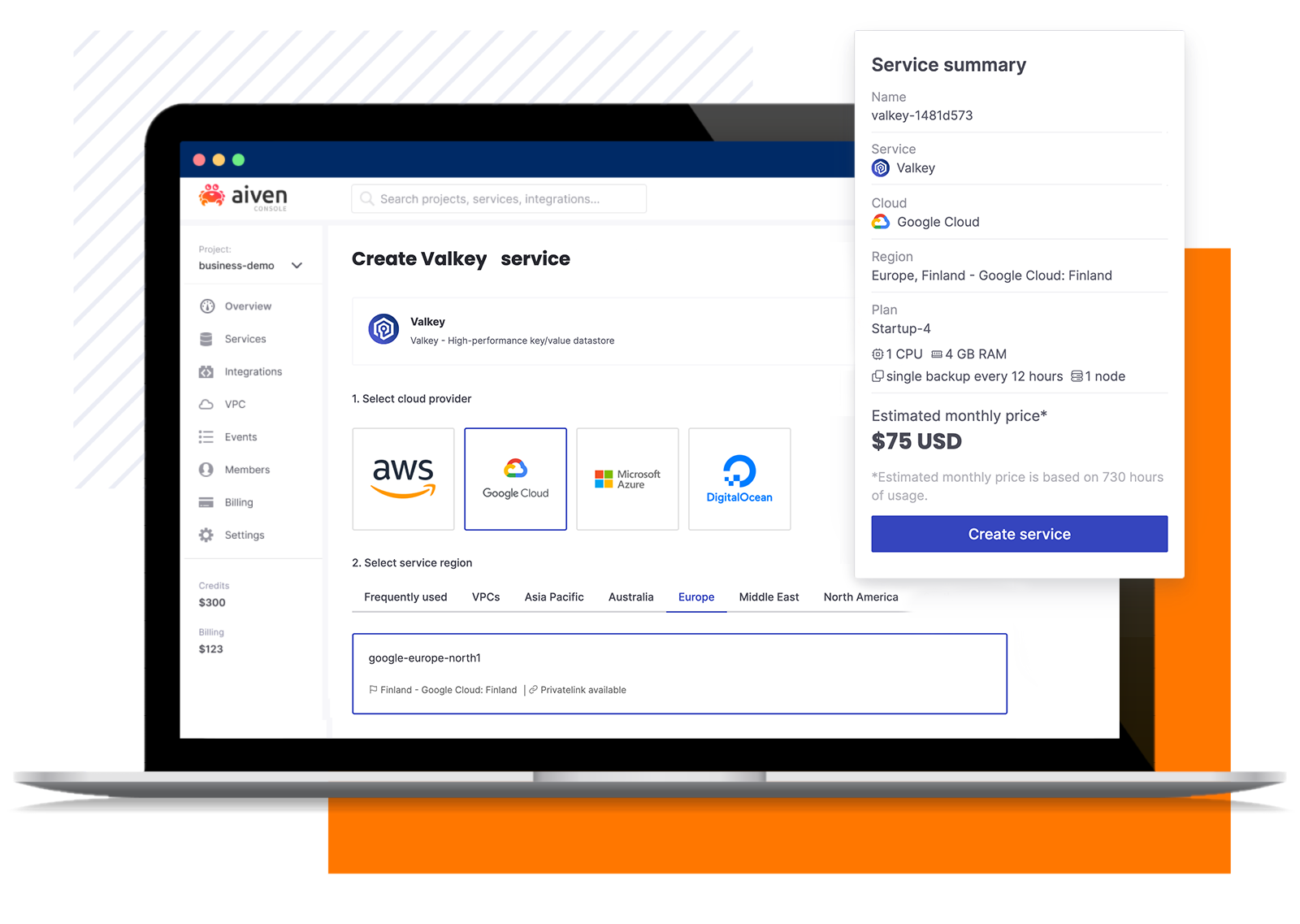 Managed NoSQL Valkey database | Aiven