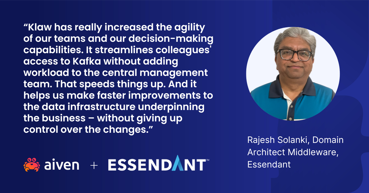 Essendant Embraces Klaw To Improve Apache Kafka® Governance