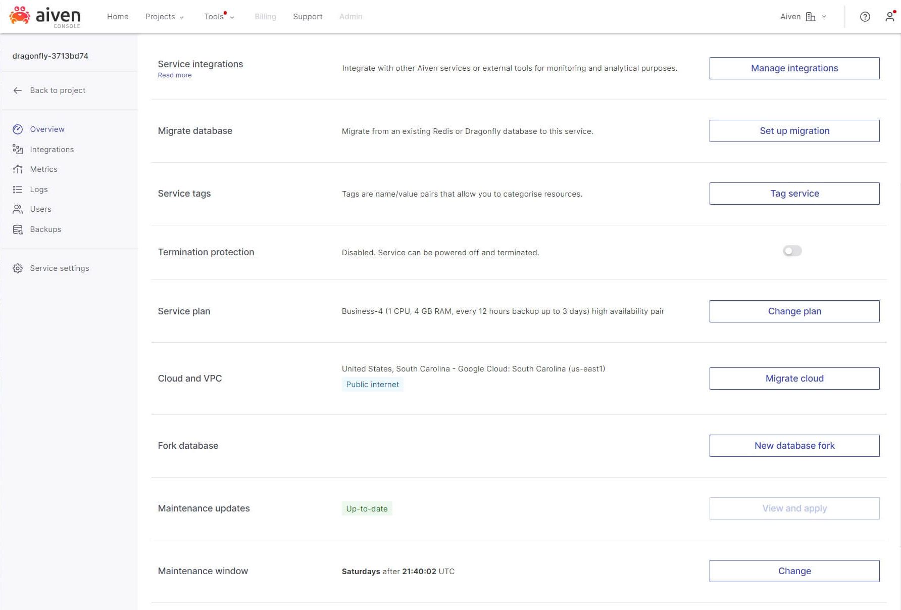 Cost-effective scaling for Redis | Aiven for Dragonfly
