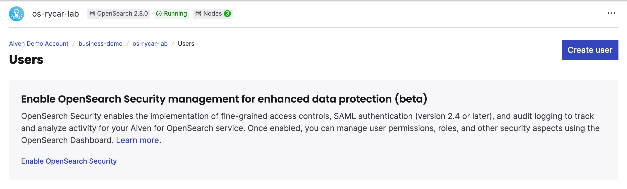 Aiven For Opensearch® Introduces Advanced Security Features