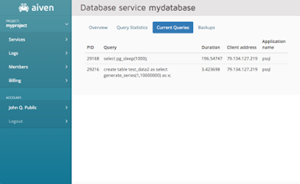 Aiven for PostgreSQL® tutorial