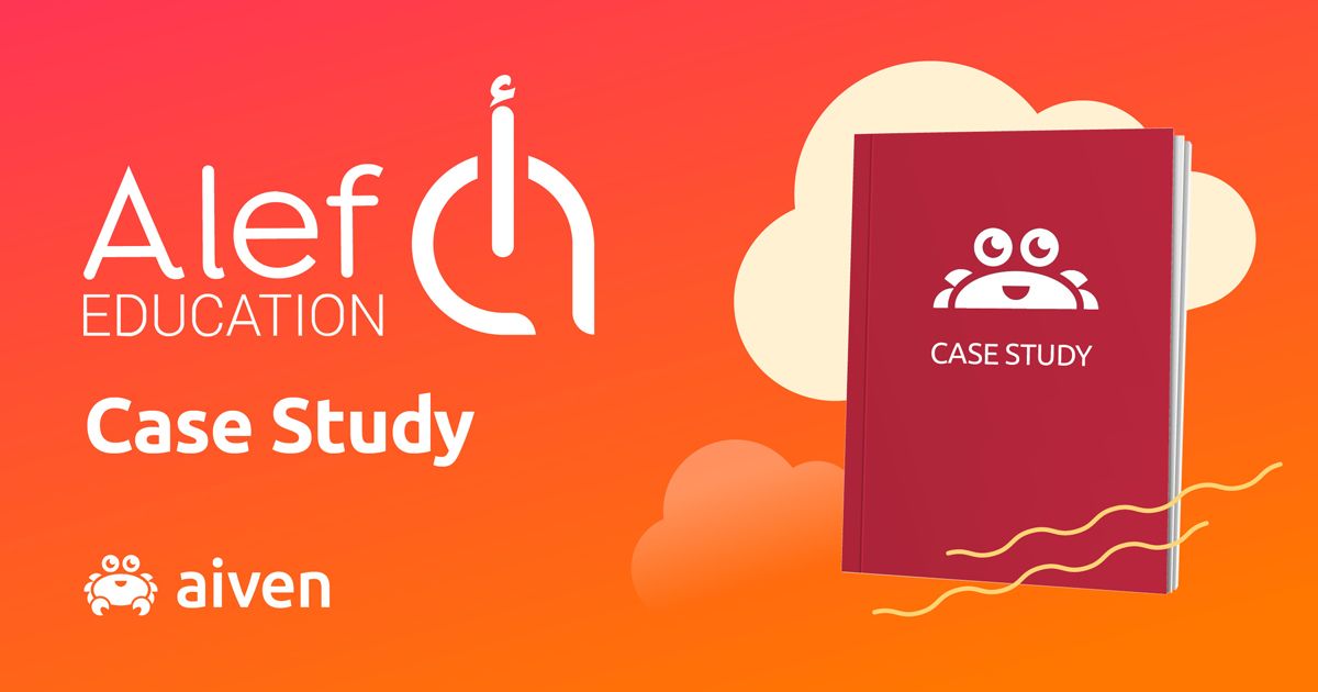 Alef reaches over 120,000 students with Aiven